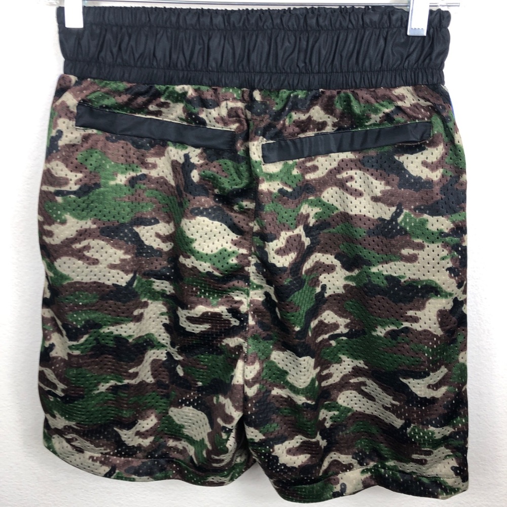 Daniel Patrick Basketball Shorts Camo Blue Ribbon - Gem
